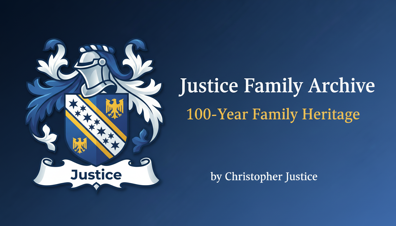 Justice Family Archive — Preserving Family History Since 1450